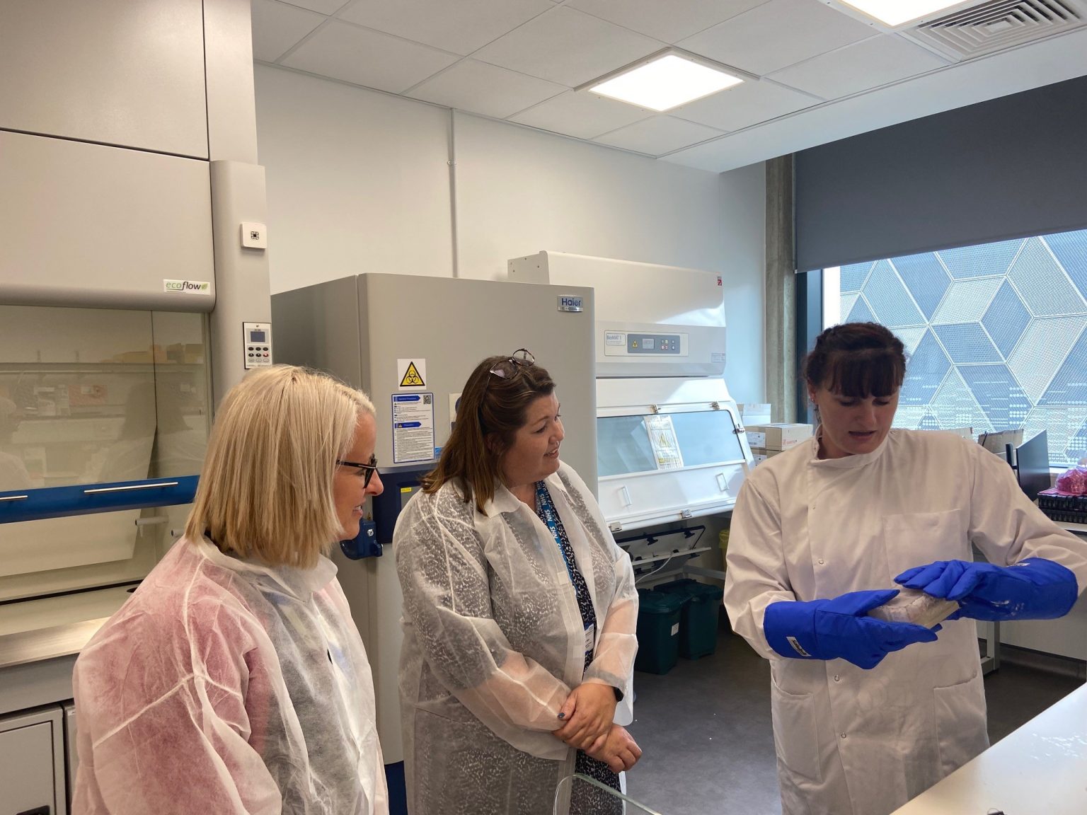 Innovation lab visit by new Integrated Care Board chief executive ...